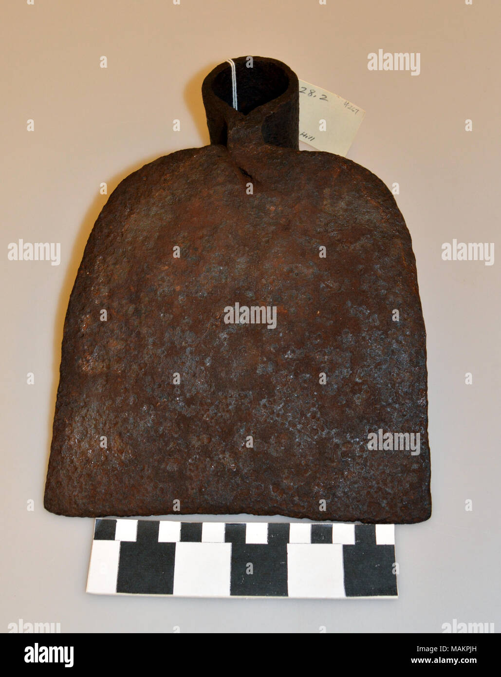 Forged iron hoe from reputed site of Fort Orleans, the first European ...