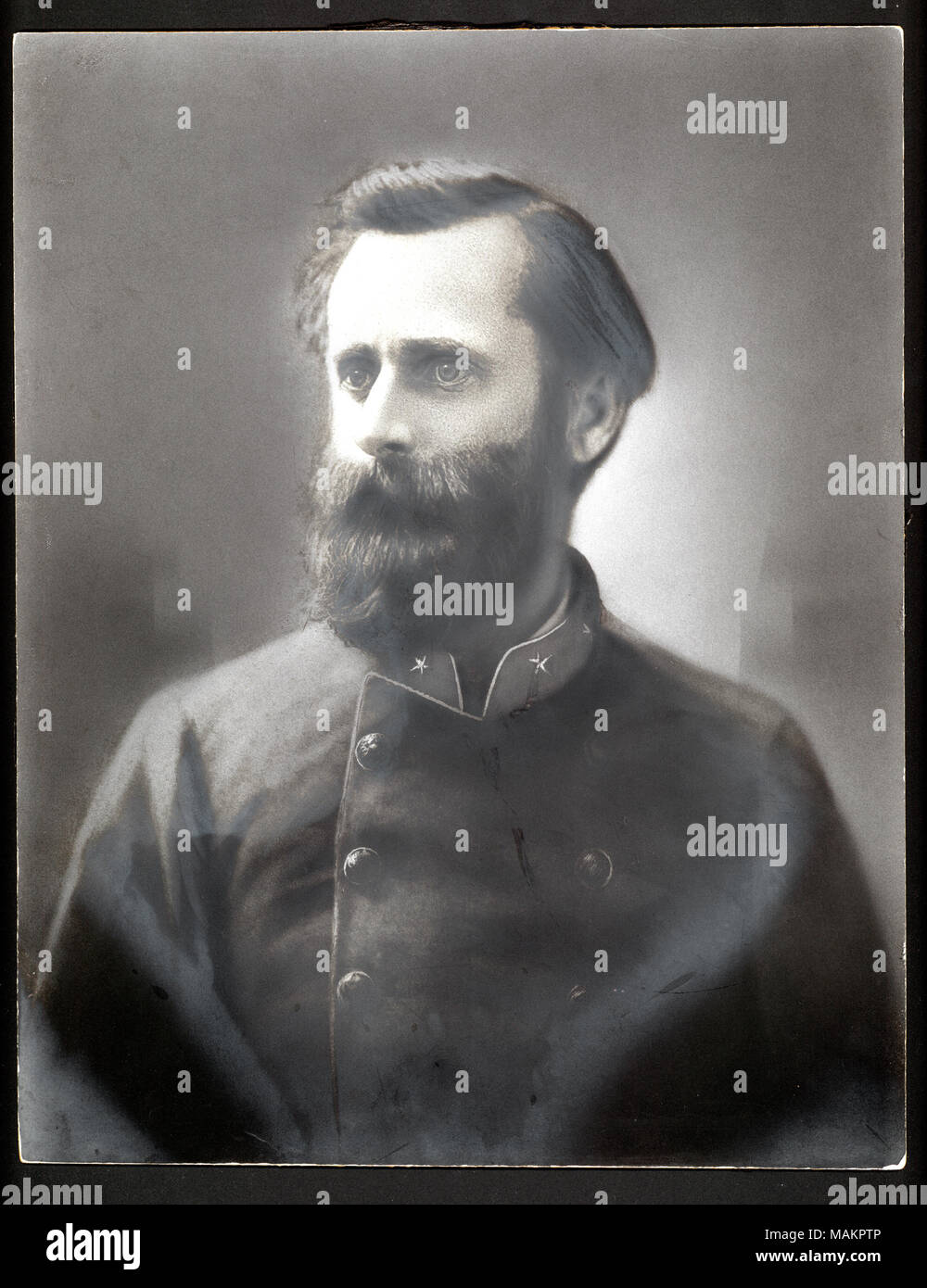 Bearded commander in military uniform hi-res stock photography and ...