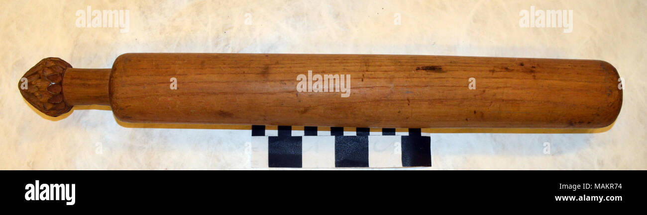 Wooden rolling pin used in St. Charles County. Title: Wooden Rolling ...