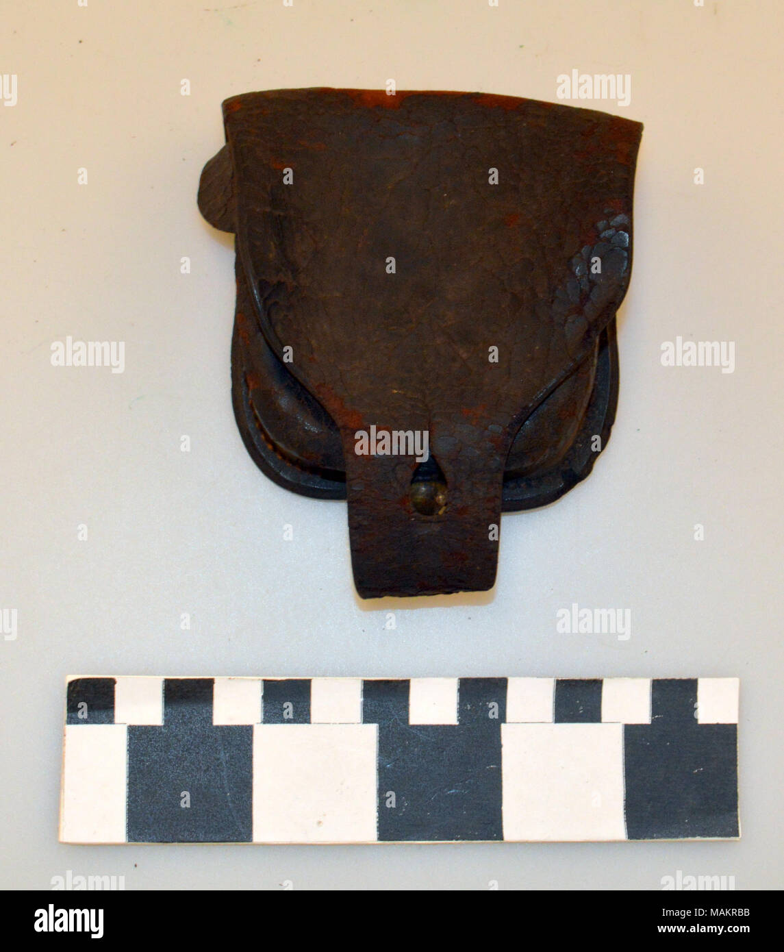 A Civil War Federal cap box, one of several types used during the Civil ...