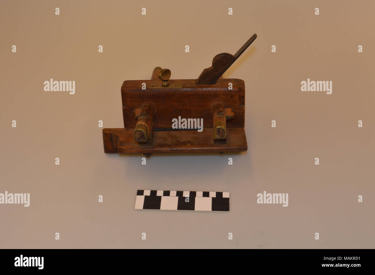 Screw arm plow plane made by John W. Gosnell and William Hall in St ...