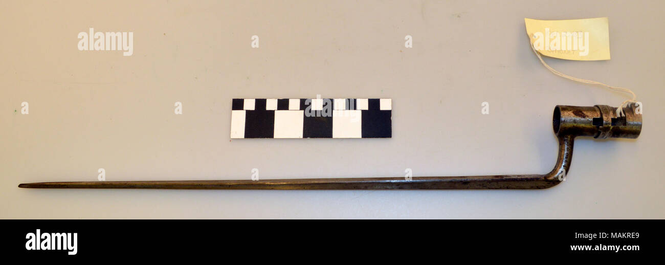 U.S. Model 1835 socket bayonet which began service after 1840 and was ...