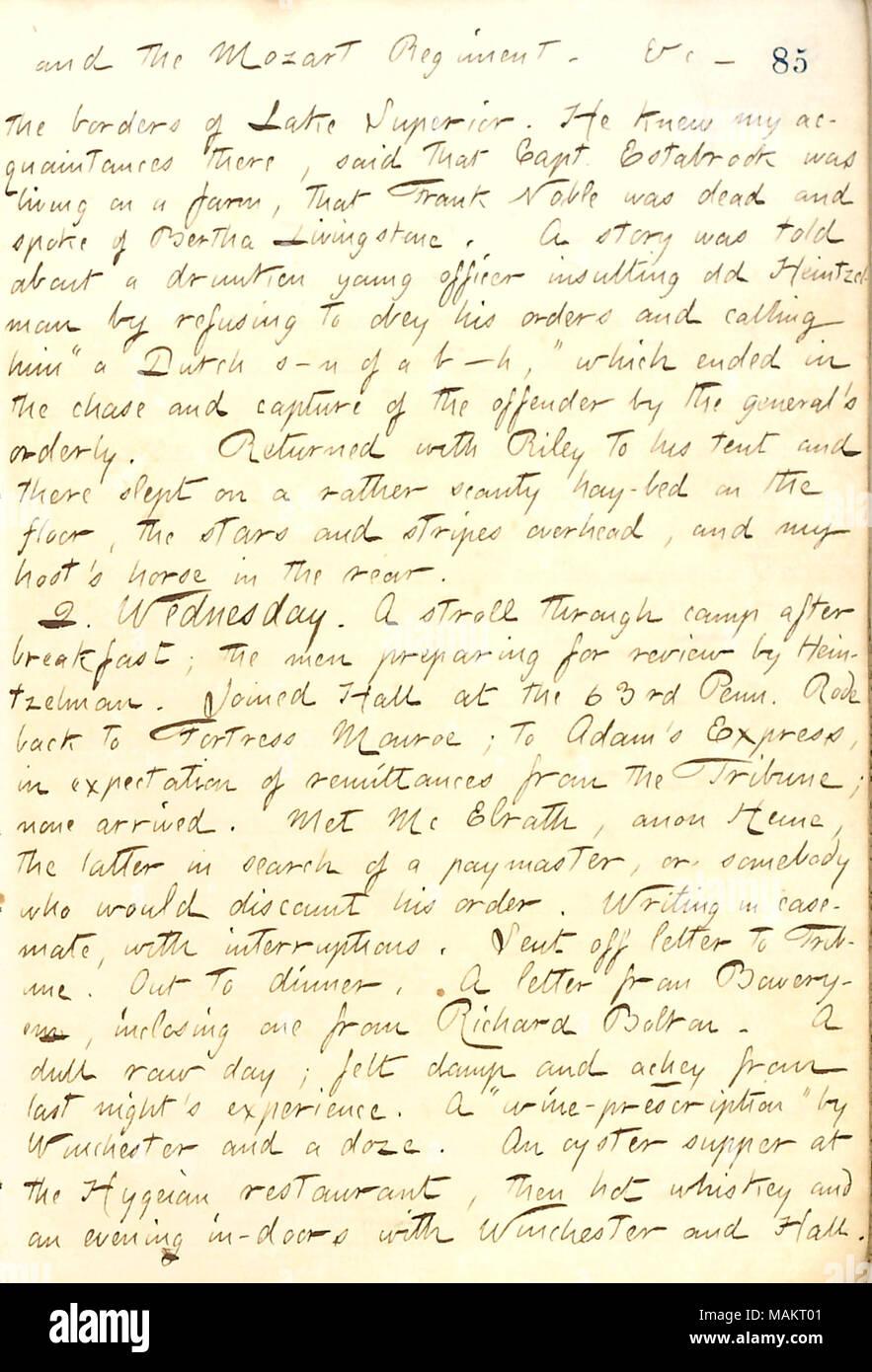 62nd pennsylvania infantry hi-res stock photography and images - Alamy