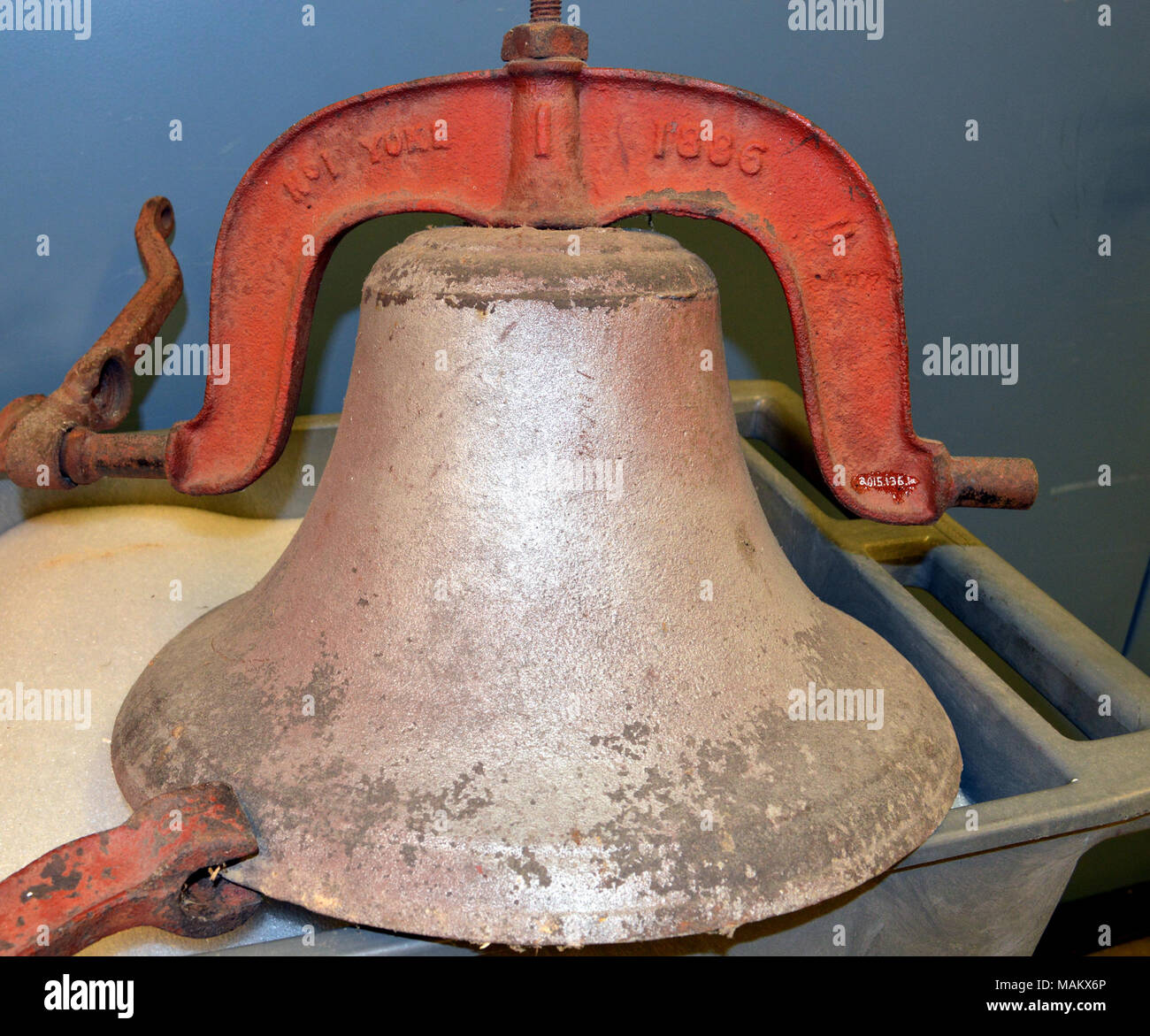 Farm bell from the Shapleigh Hardware Company. It was used on the ...