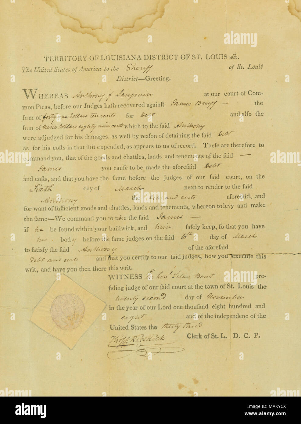 Sheriff st hi-res stock photography and images - Alamy