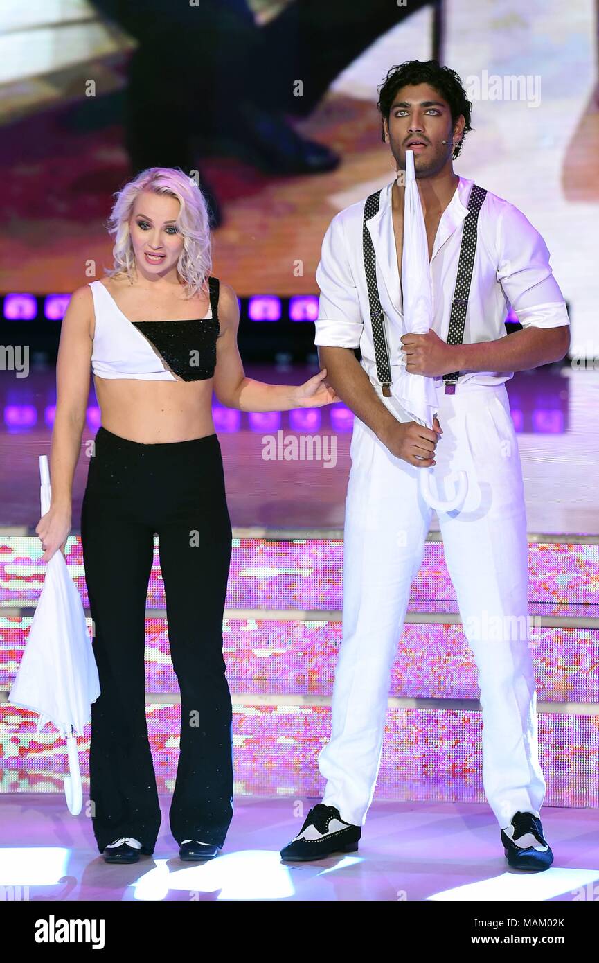 Rome: Rai Auditorium. Four episodes Dancing with the stars. In the ...