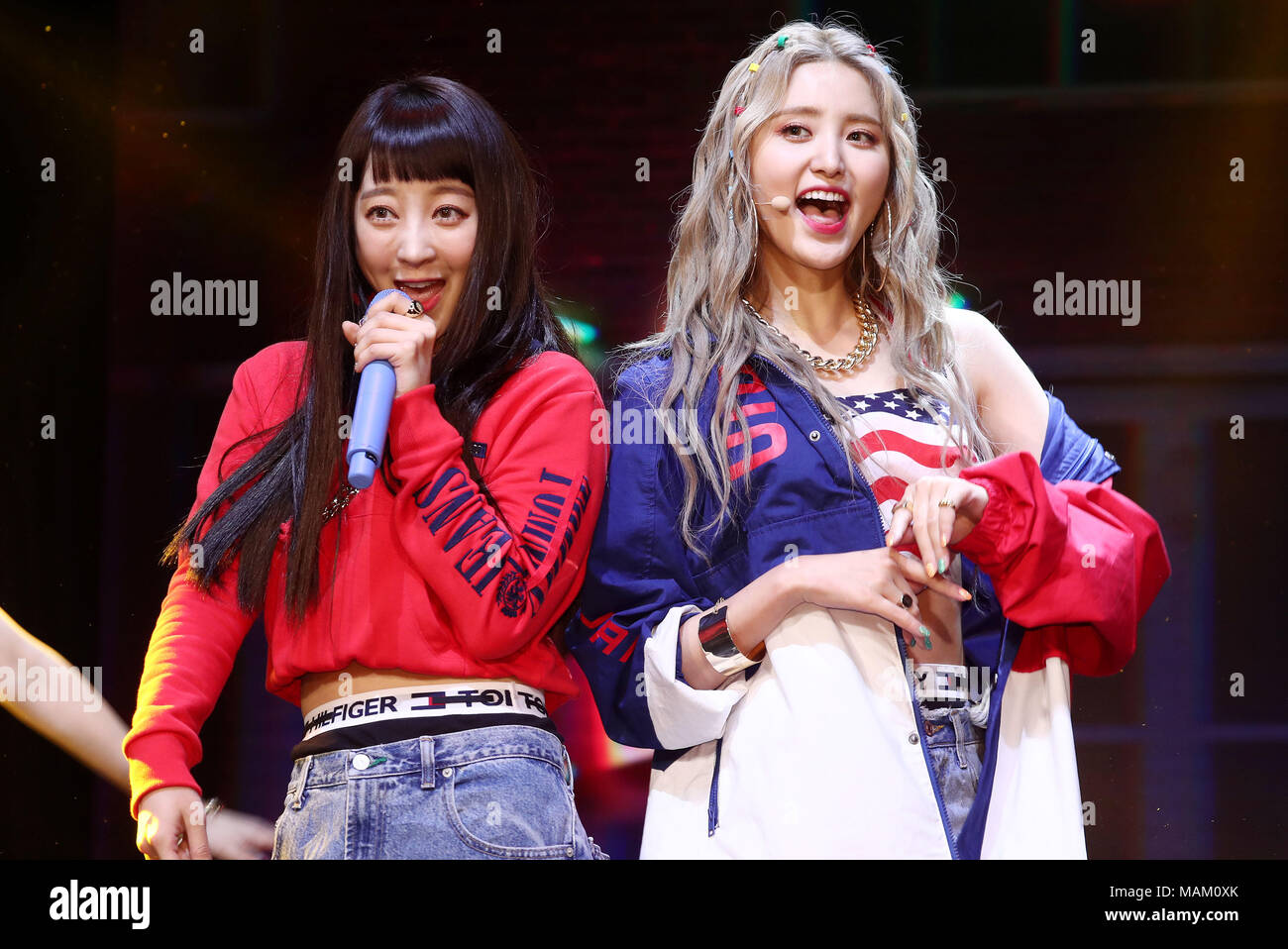 03rd Apr, 2018. S. Korean girl group EXID South Korean girl group EXID ...