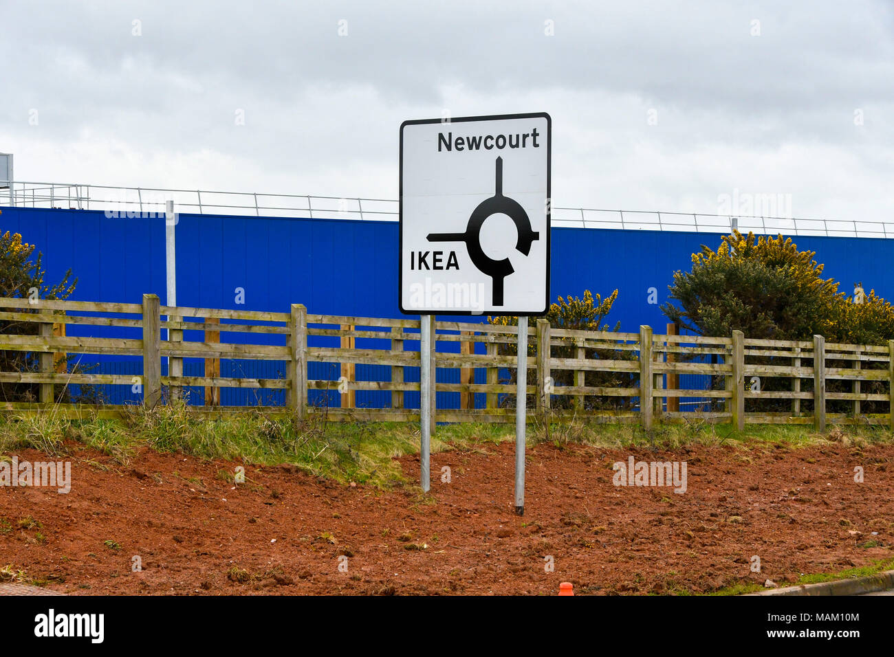 Exeter, Devon, UK. 2nd April 2018. Constuction of the new £80 million ...