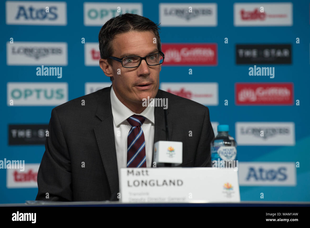 Broadbeach, Australia. 3rd April, 2018. Deputy Director General of ...
