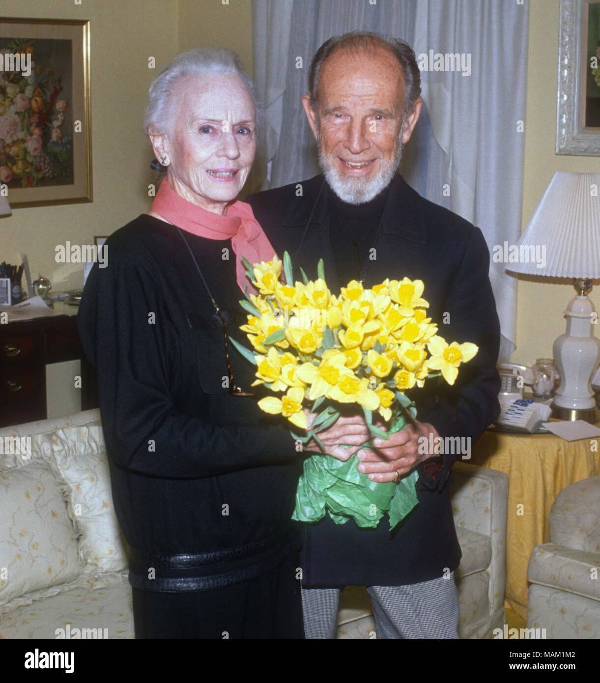 Hume Cronyn Jessica Tandy 1985 Photo By John Barrett/PHOTOlink. Photo ...