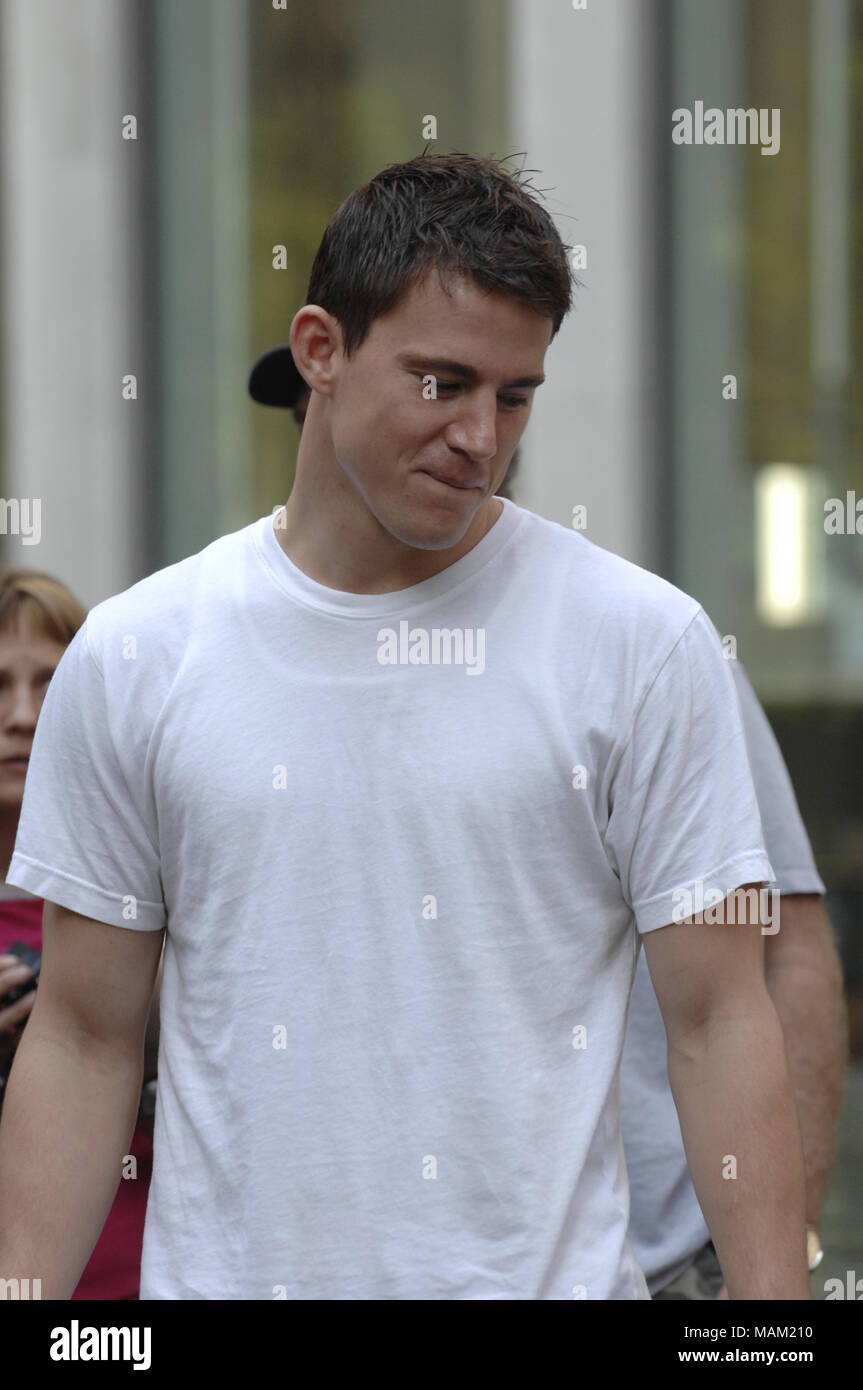 NEW YORK - SEPTEMBER 26, 2007: (EXCLUSIVE COVERAGE) Actor Channing ...