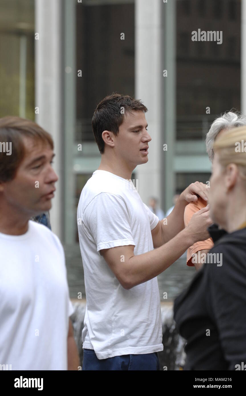 NEW YORK - SEPTEMBER 26, 2007: (EXCLUSIVE COVERAGE) Actor Channing ...