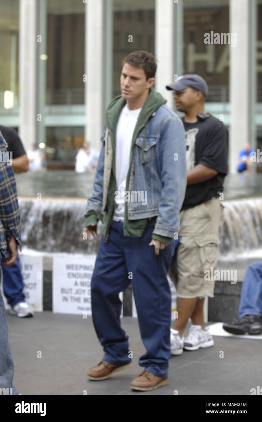 NEW YORK - SEPTEMBER 26, 2007: (EXCLUSIVE COVERAGE) Actor Channing ...