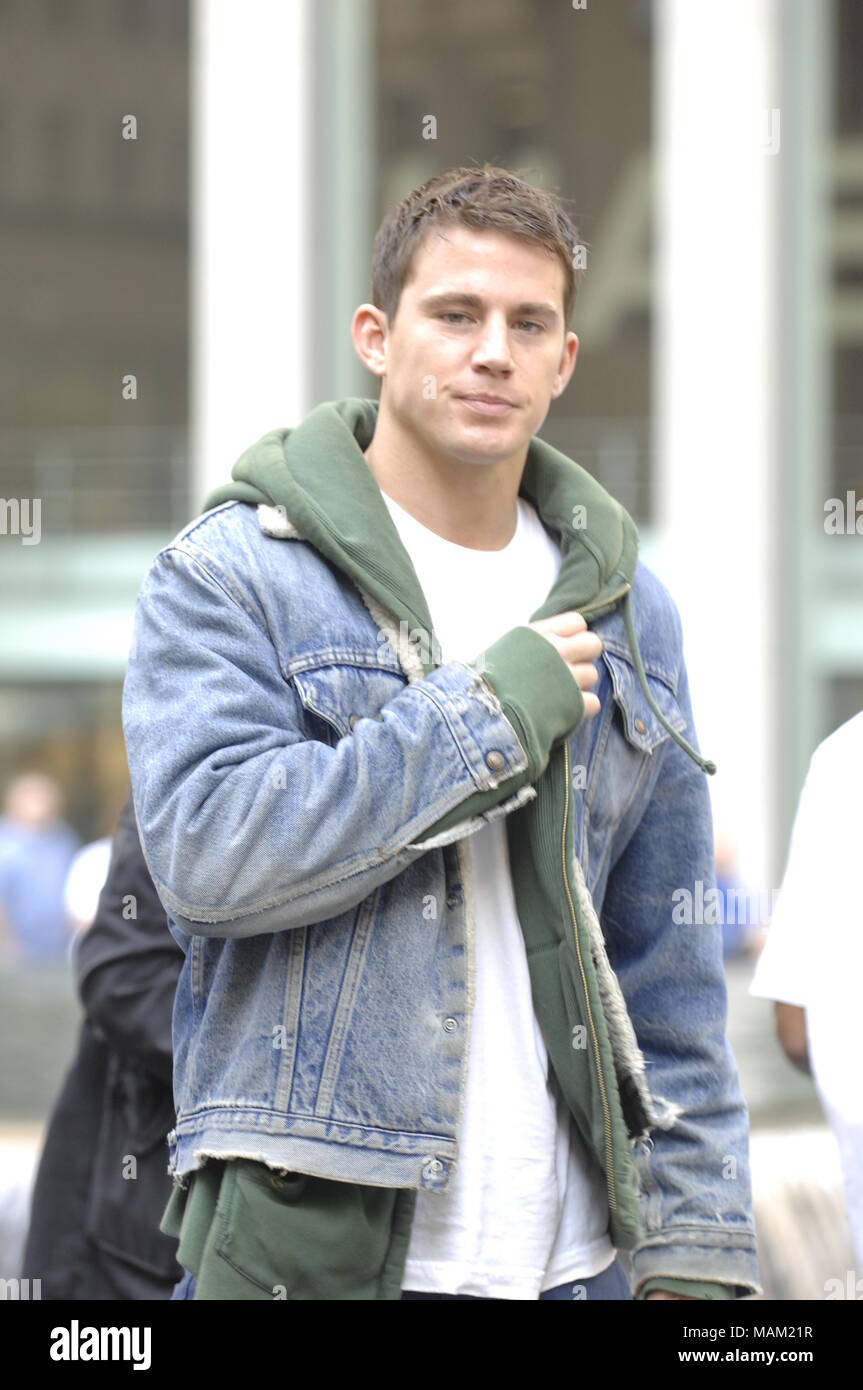 NEW YORK - SEPTEMBER 26, 2007: (EXCLUSIVE COVERAGE) Actor Channing ...