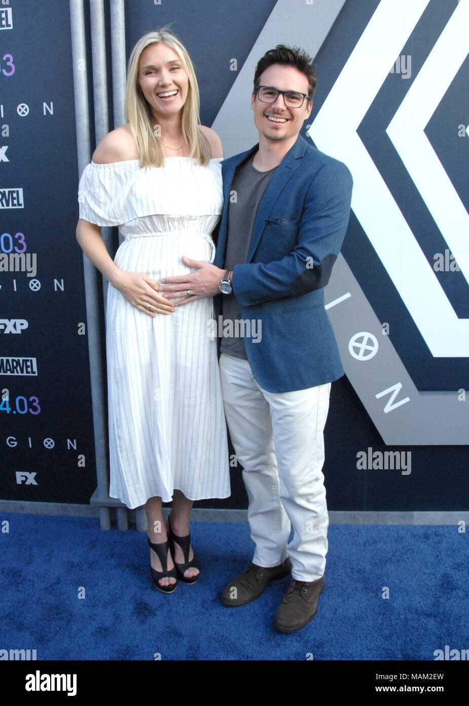 LOS ANGELES, CA - APRIL 02: (L-R) Actress Jelly Howie and actor Daniel ...