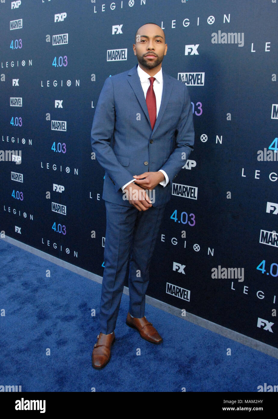 LOS ANGELES, CA - APRIL 02: Actor Jeremie Harris attends the premiere ...