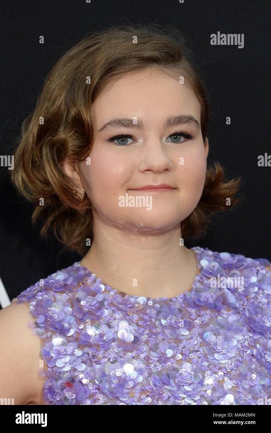 New York, NY, USA. 2nd Apr, 2018. Millicent Simmonds at arrivals for A ...