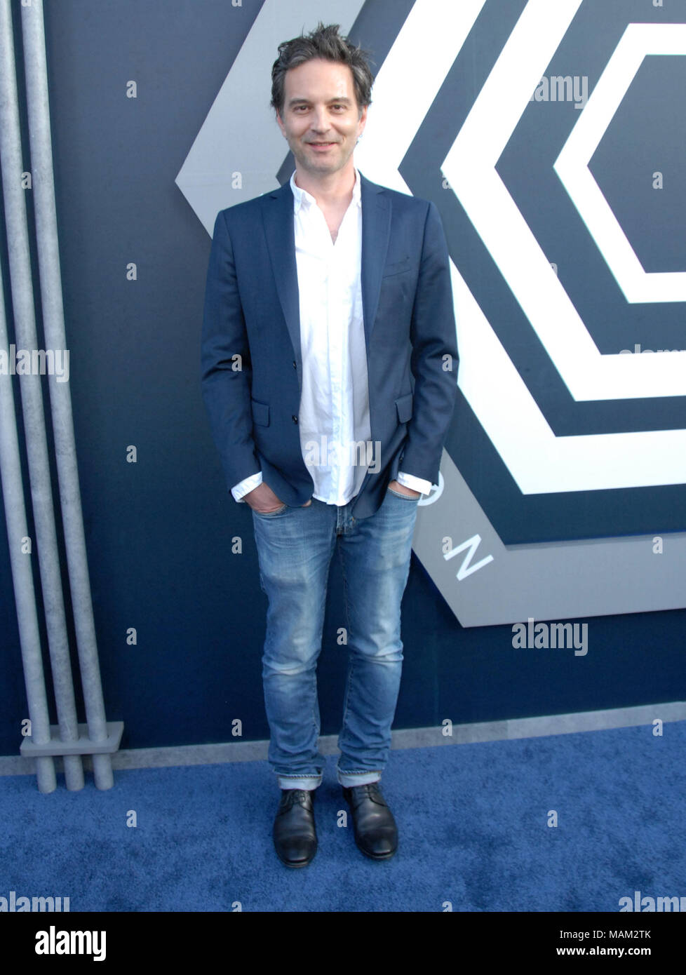 LOS ANGELES, CA - APRIL 02: Composer Jeff Russo attends the premiere of ...