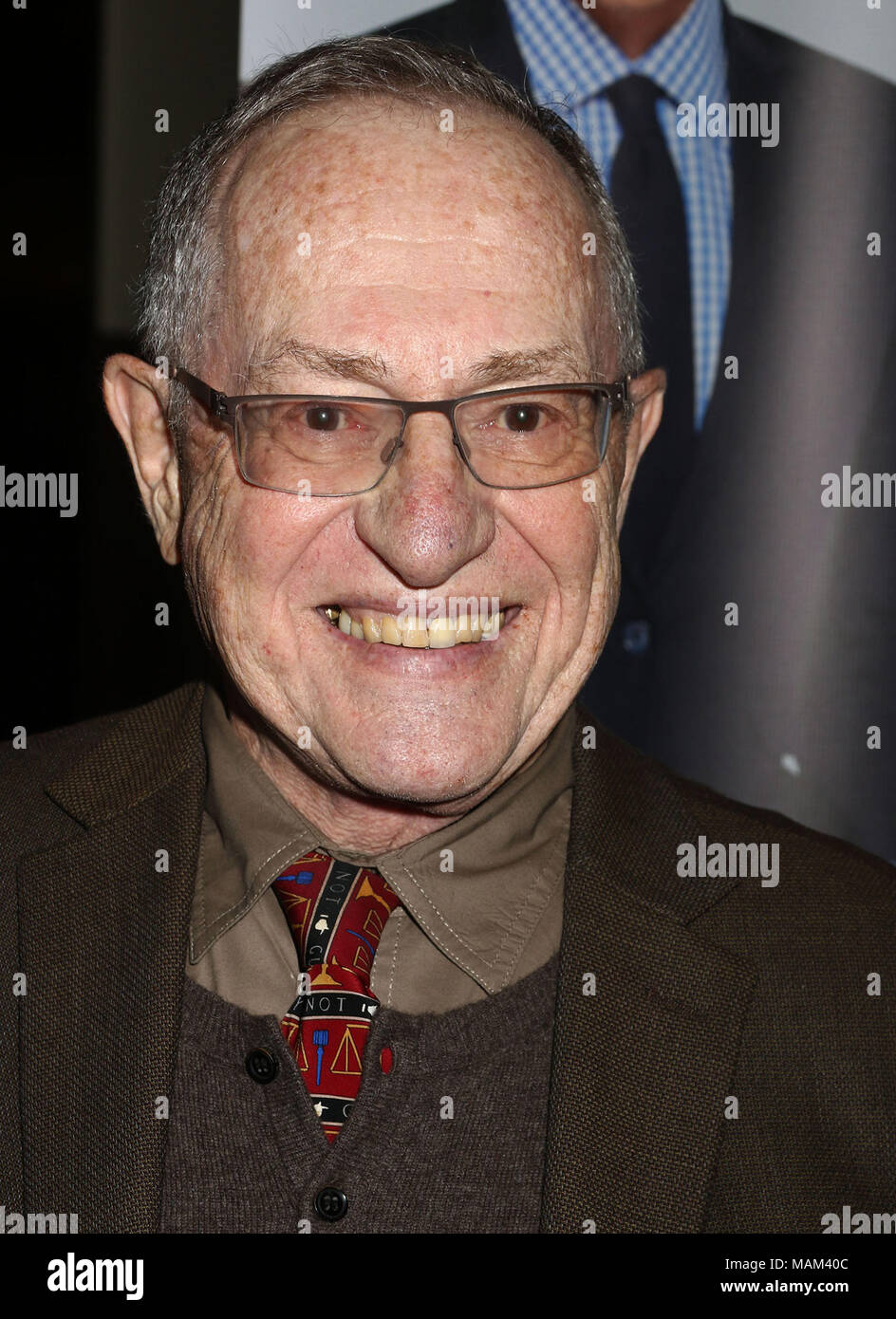 New York City, New York, USA. 2nd Apr, 2018. Lawyer ALAN DERSHOWITZ ...