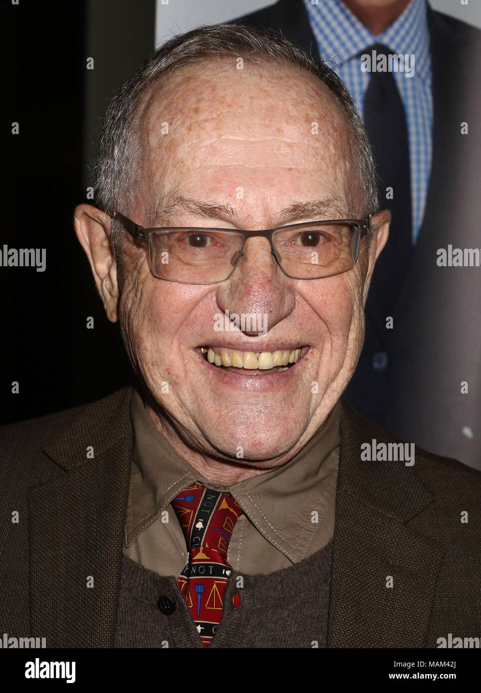 New York City, New York, USA. 2nd Apr, 2018. Lawyer ALAN DERSHOWITZ ...