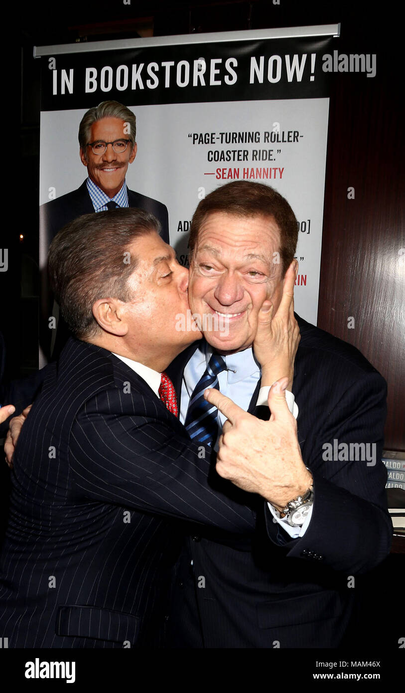 New York City, New York, USA. 2nd Apr, 2018. Judge ANDREW NAPOLITANO ...