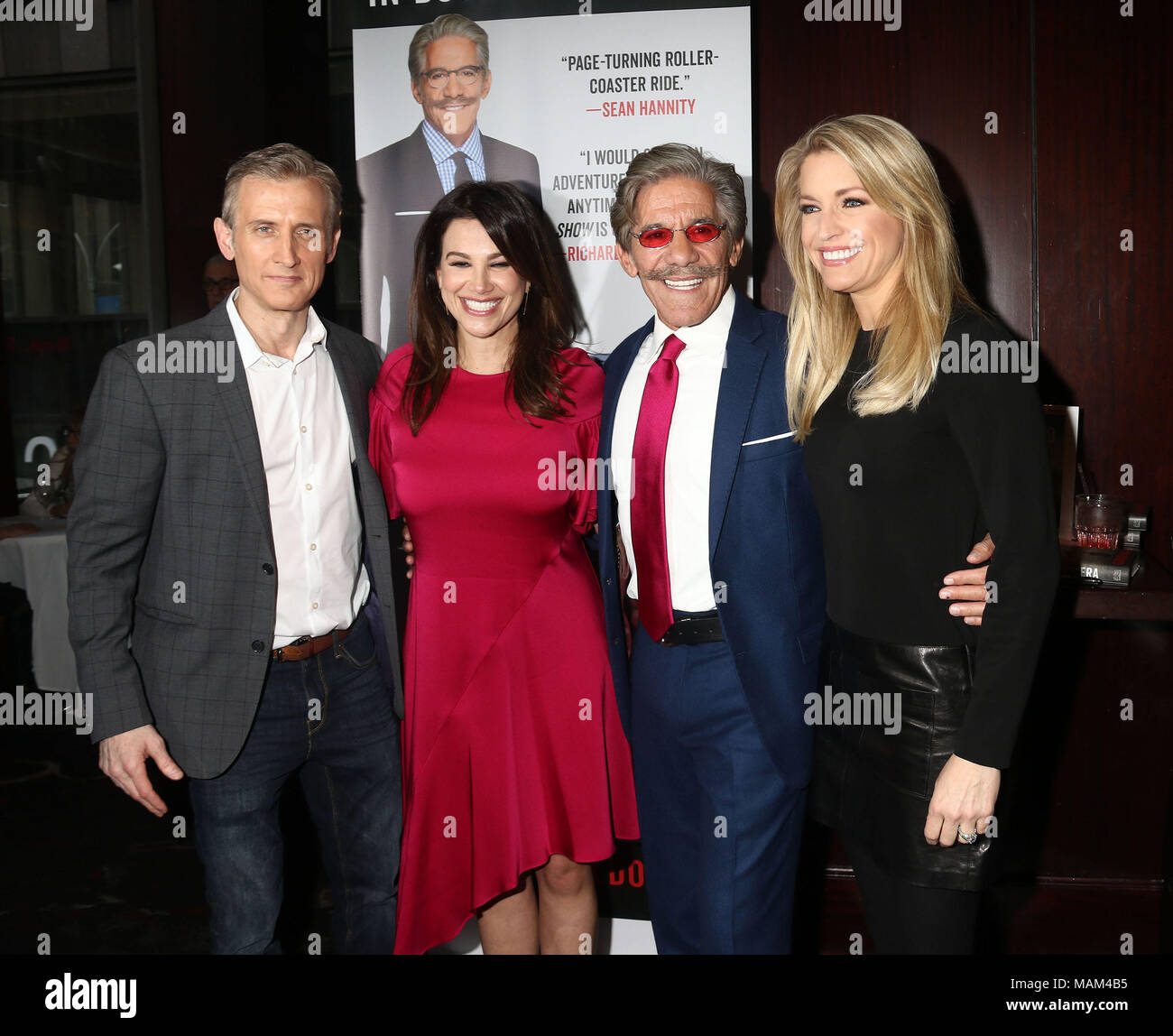 New York City, New York, USA. 2nd Apr, 2018. News personalities DAN ...