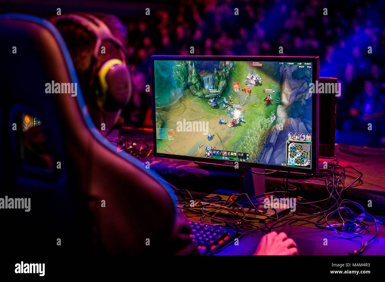 Svitavy, Czech Republic. 01st Apr, 2018. Hitpoint Legends - finals of ...