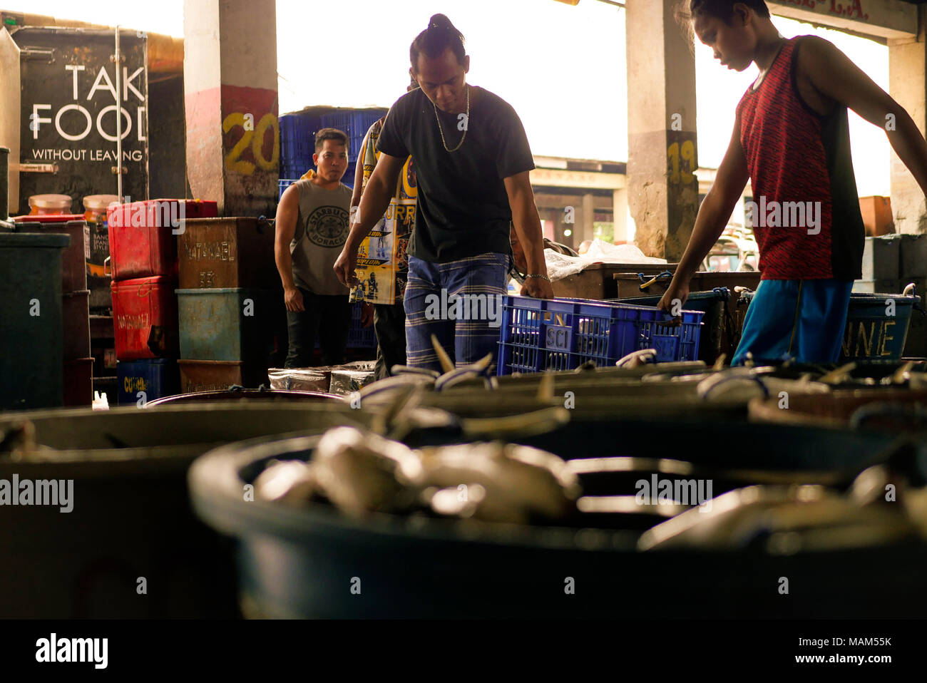 Navotas, National Capital Region, Philippines. 3rd Apr, 2018. In the ...