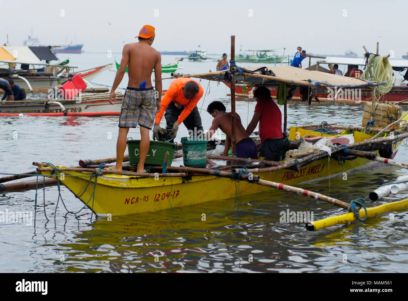 Navotas, National Capital Region, Philippines. 3rd Apr, 2018. In the ...