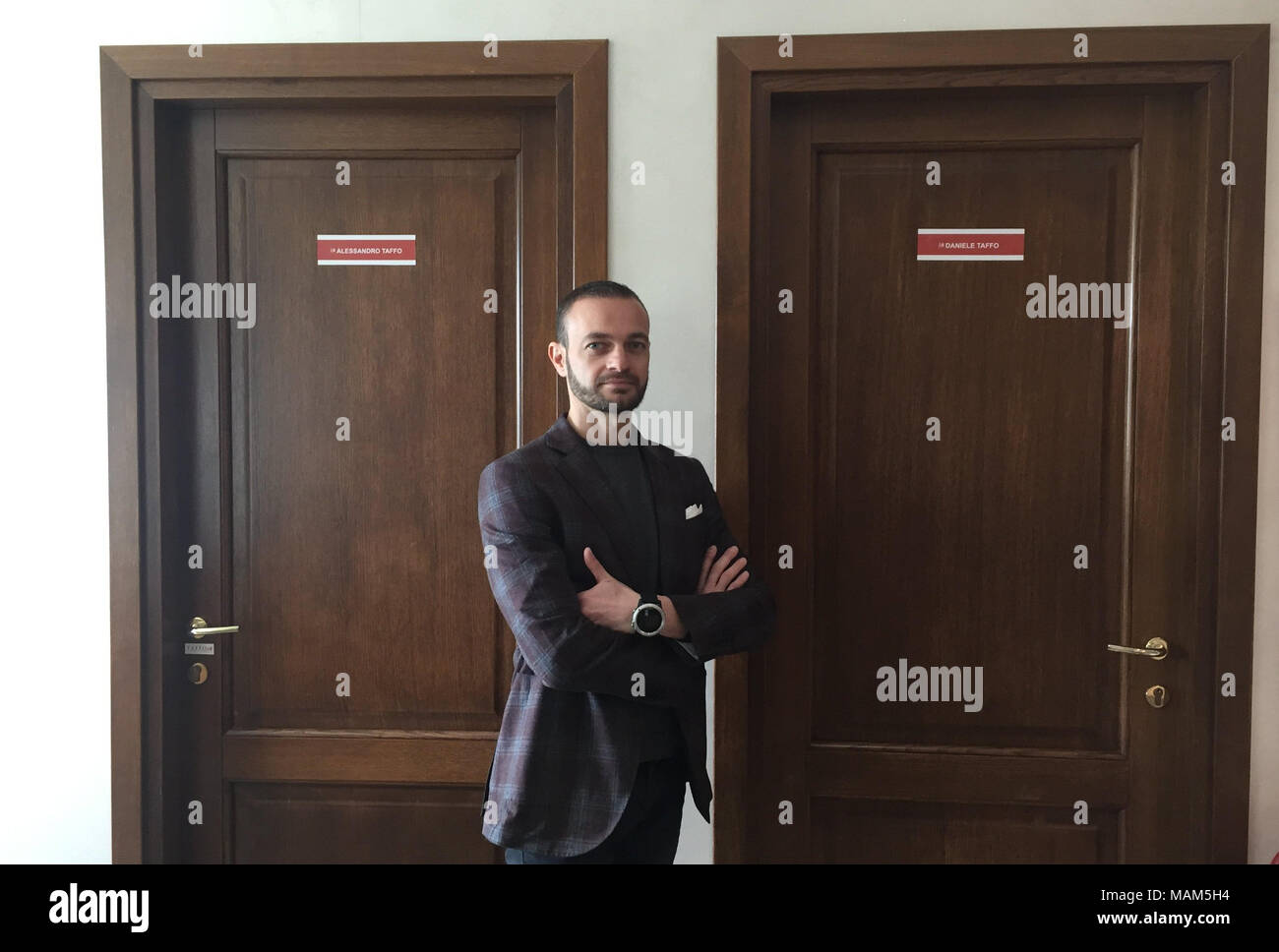 30 January 2018, Italy, Rome: Alessandro Taffo, the fourth-generation ...