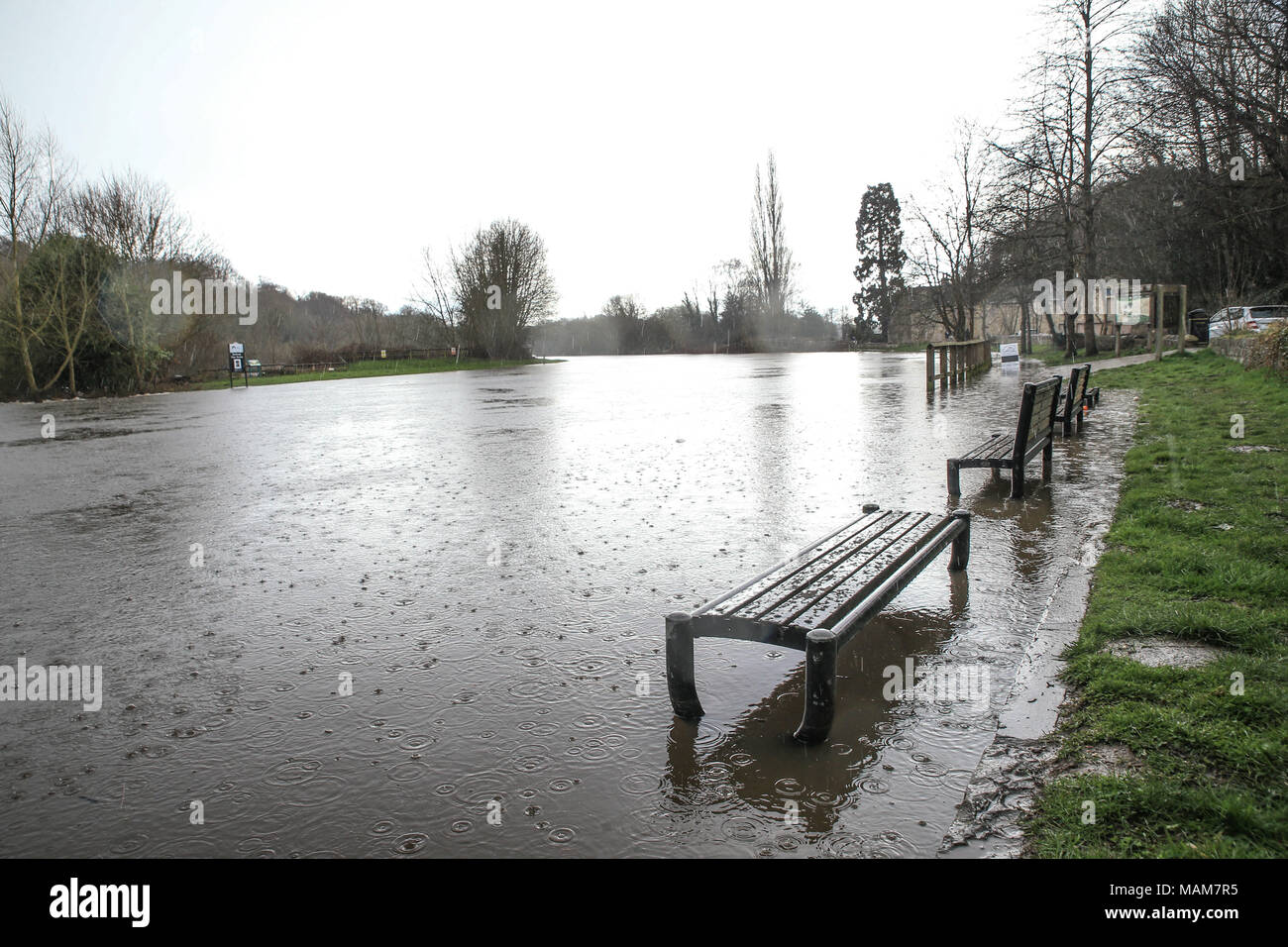 River don burst banks hi-res stock photography and images - Alamy