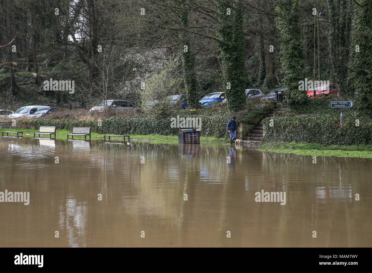 Flooded river don hi-res stock photography and images - Alamy