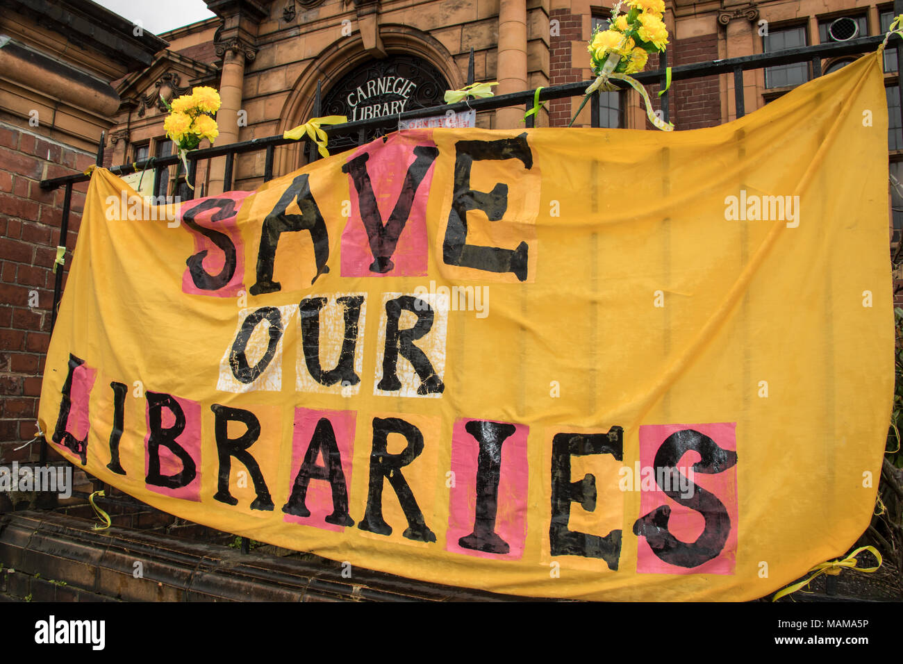 London,UK. 3 April 2018. "Save our Libraries". ‘Defend the Ten ...