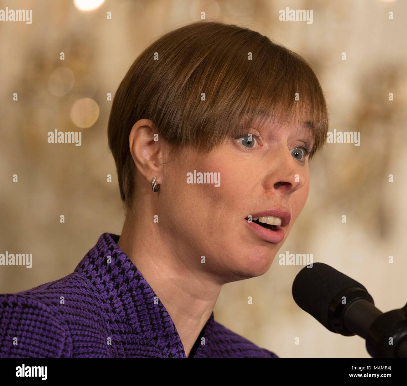 Kersti kaljulaid hi-res stock photography and images - Alamy