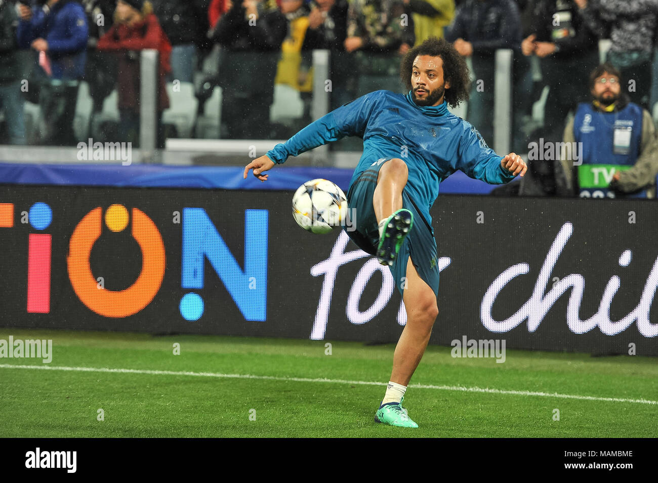 Marcelo (Real Madrid CF) during the UEFA Champions League football ...