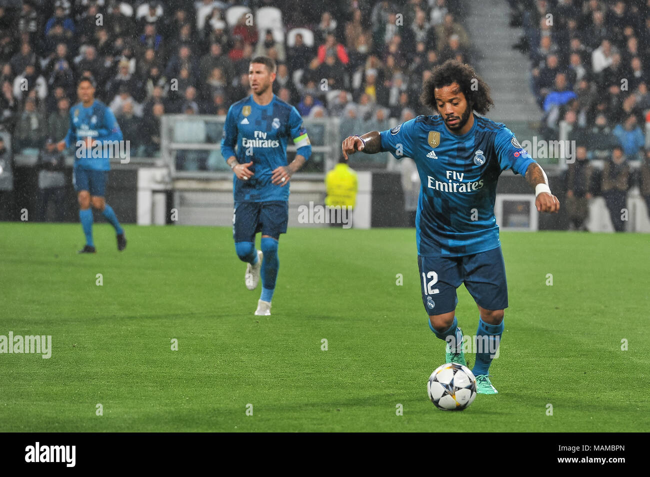 Marcelo (Real Madrid CF) during the UEFA Champions League football ...