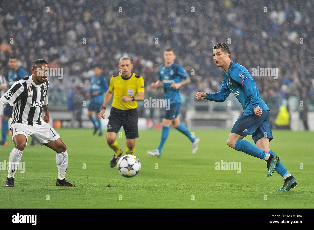 Cristiano Ronaldo Real Madrid Cf During The Uefa Champions League