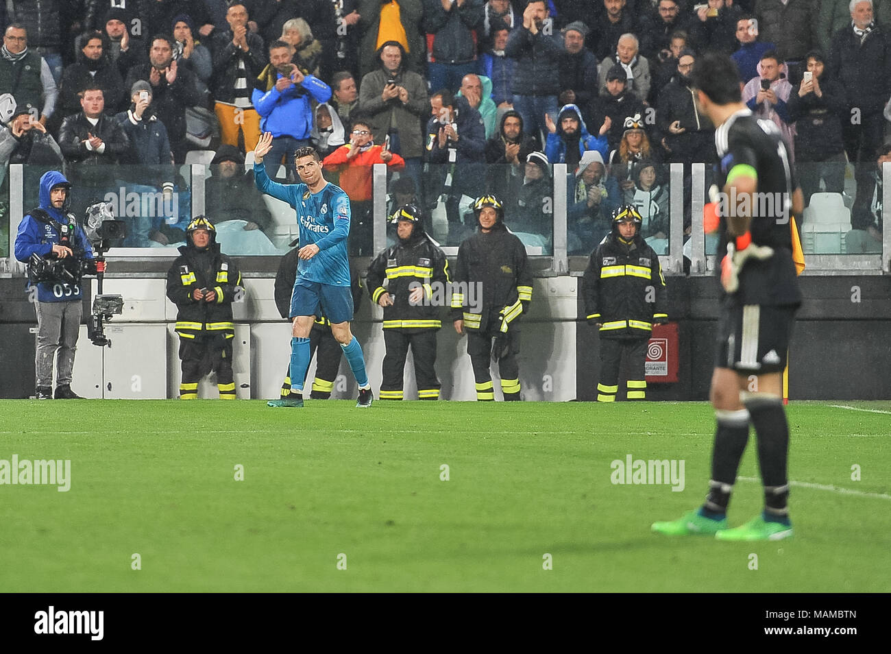 Cristiano Ronaldo Real Madrid Cf During The Uefa Champions League