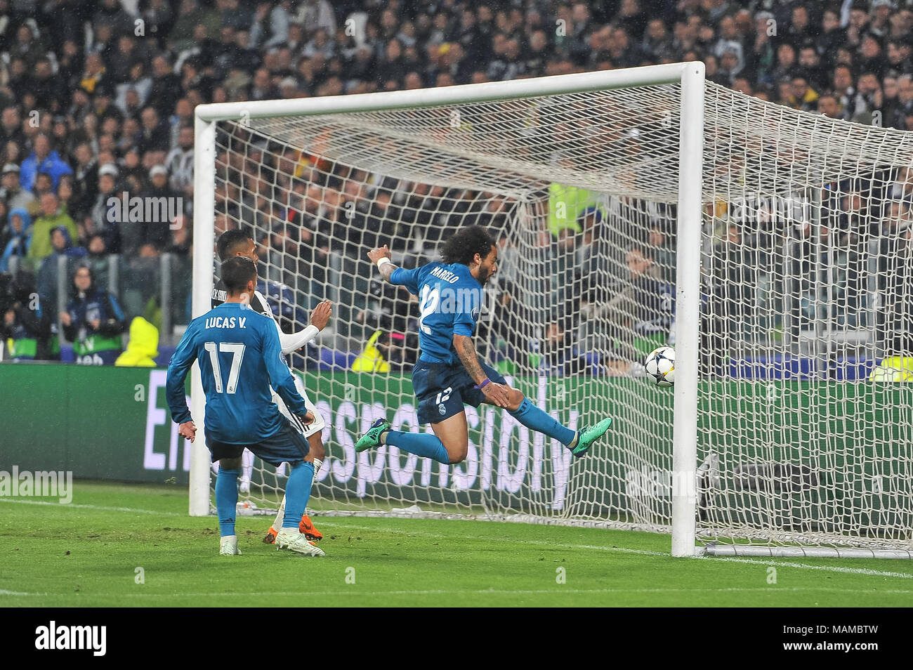 Marcelo (Real Madrid CF) during the UEFA Champions League football ...
