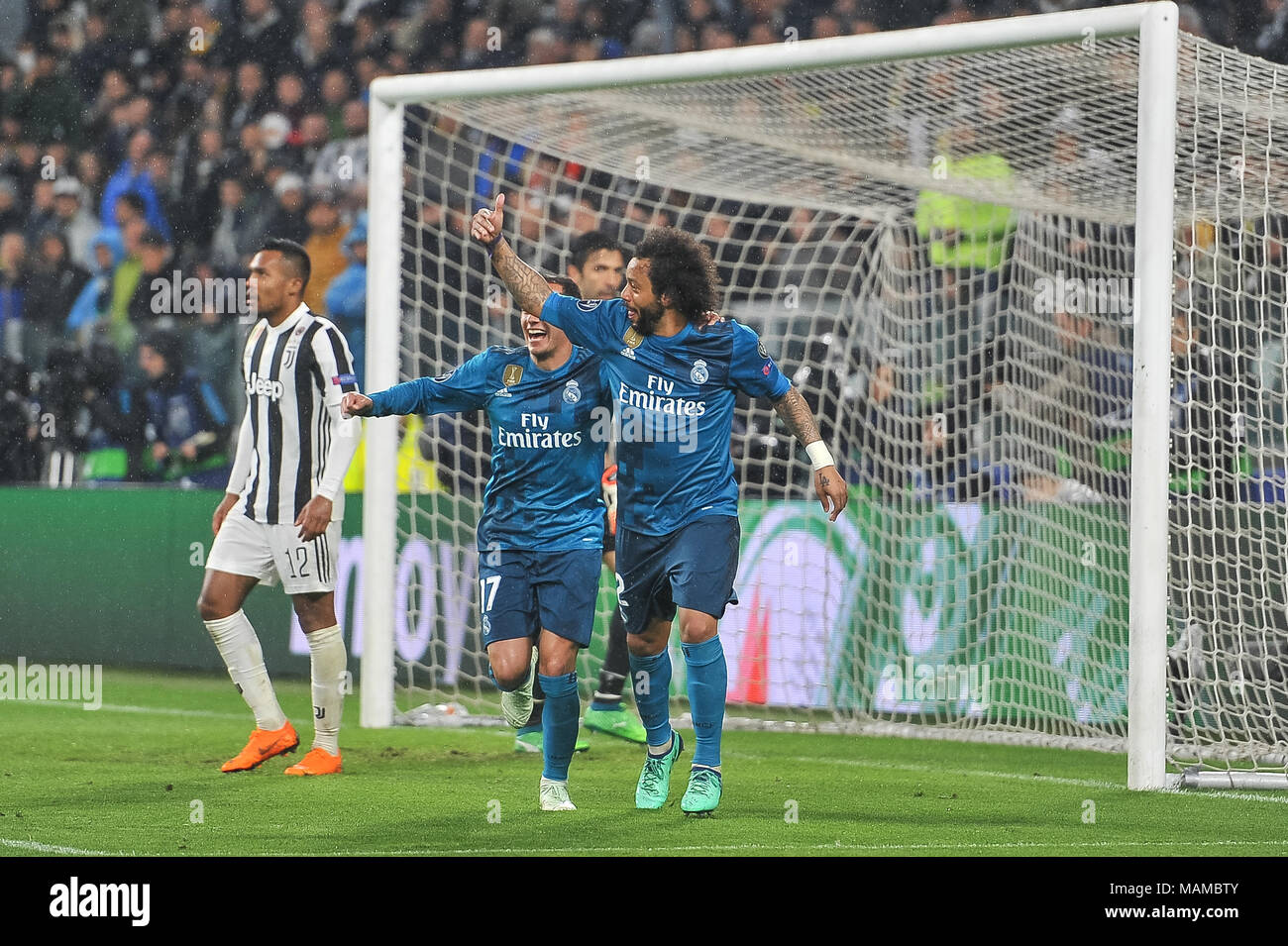 Marcelo (Real Madrid CF) during the UEFA Champions League football ...