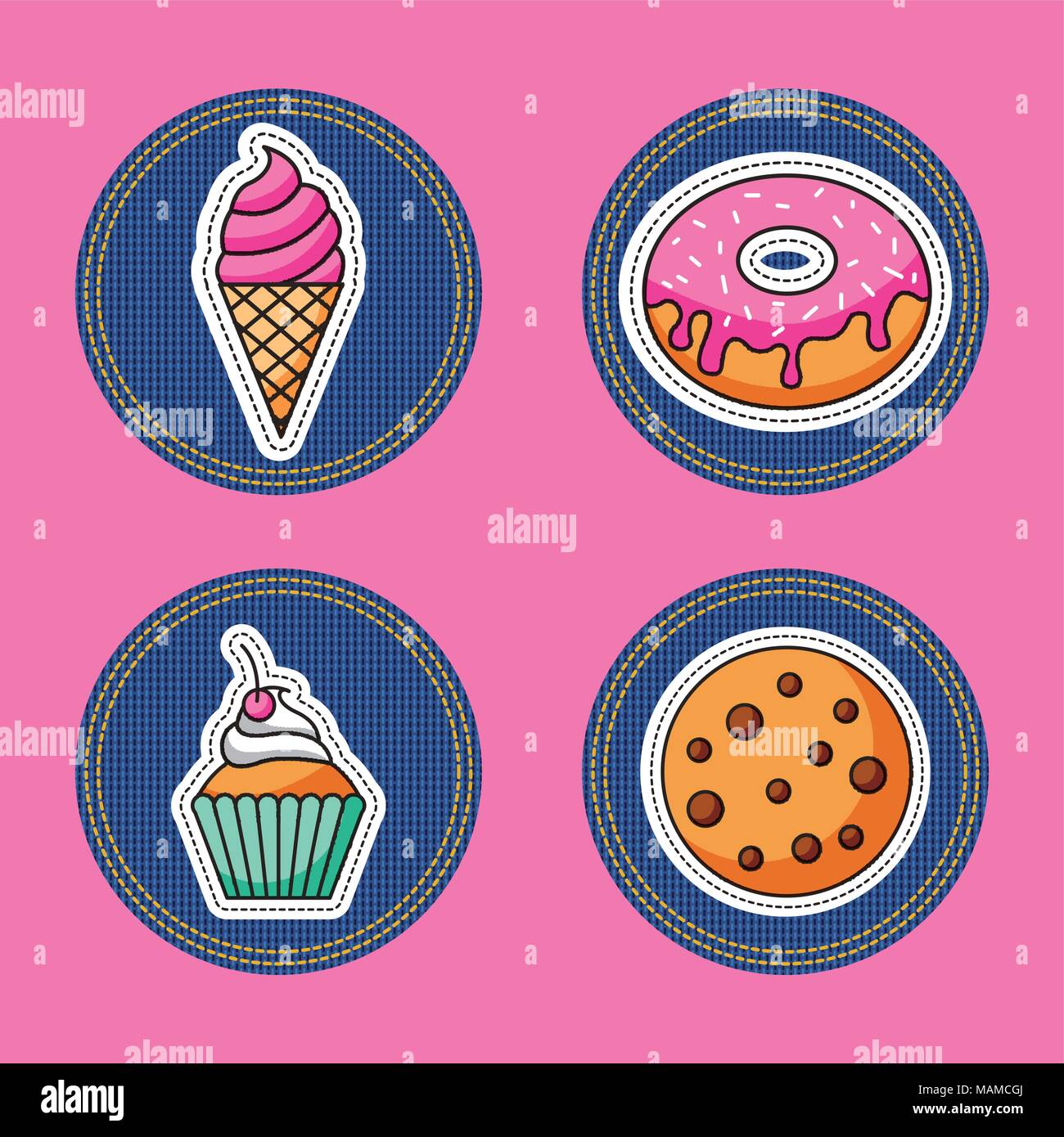 Grey patches Stock Vector Images - Alamy