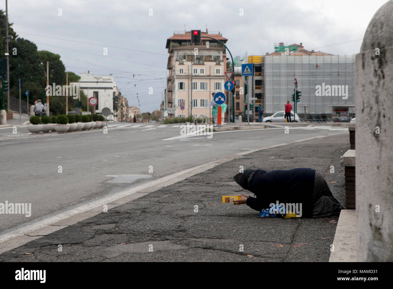 Romanian beggar hi-res stock photography and images - Alamy