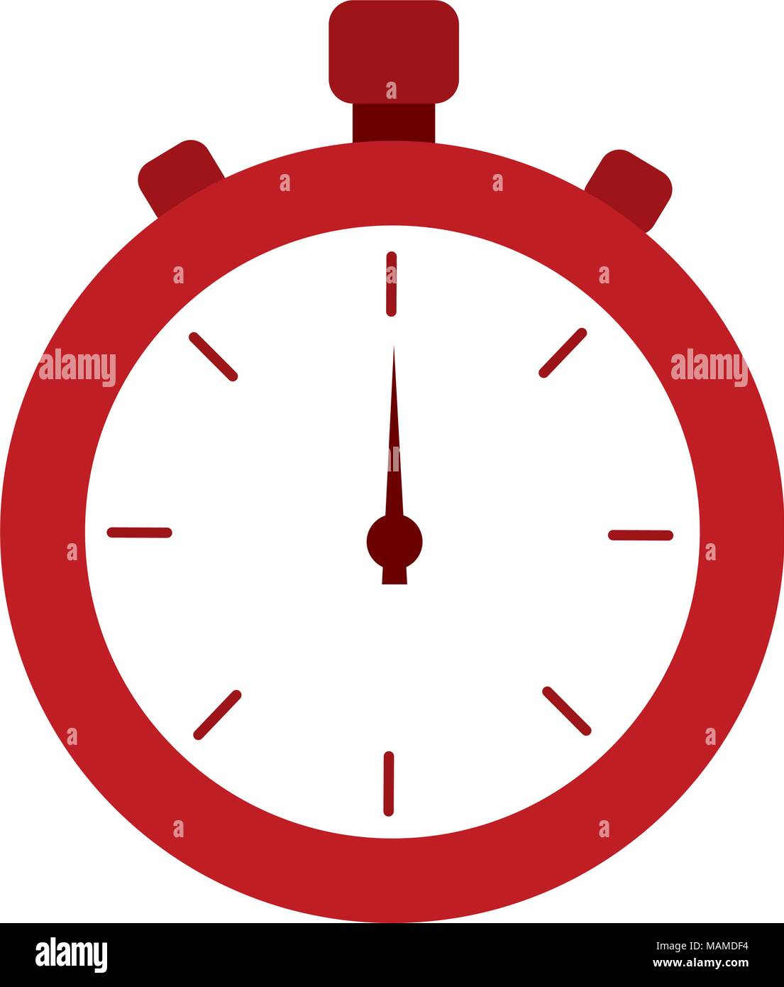 Track and field stopwatch Stock Vector Images - Alamy