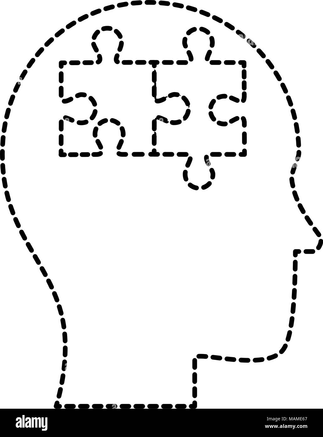 Business man puzzle pieces Black and White Stock Photos & Images - Alamy