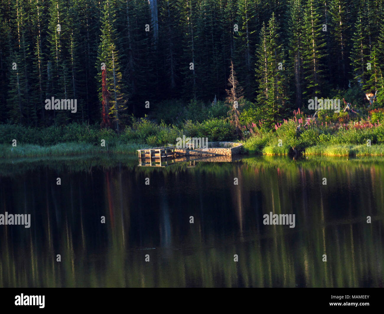 Meta Lake at Mt Margaret Backcountry in WA Stock Photo - Alamy