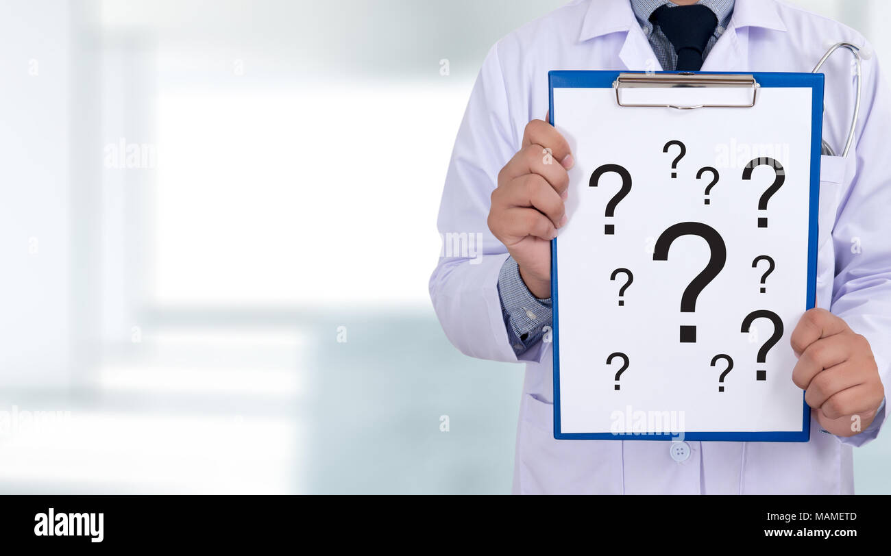 question mark confusion in Training Meeting question concept Stock ...