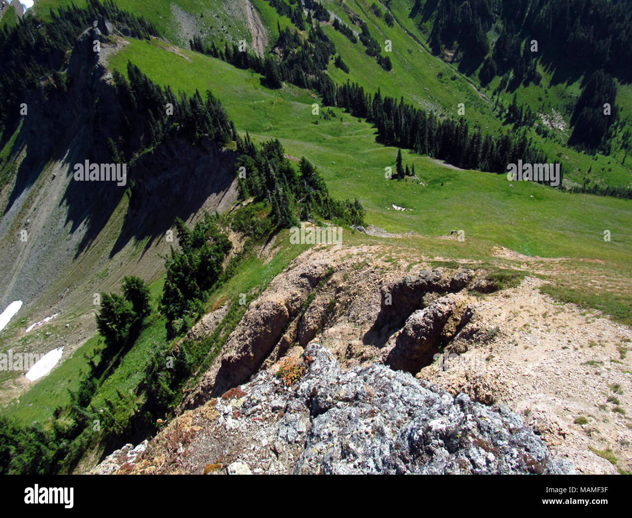 Tatoosh Peak Trail in WA Stock Photo - Alamy