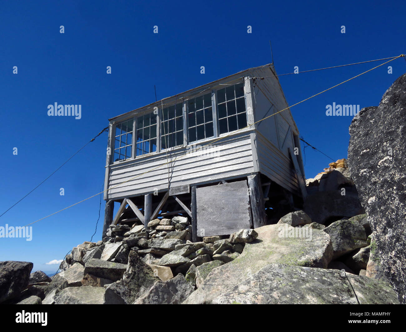 Hidden Lake Lookout at North Cascades NP in WA Stock Photo - Alamy