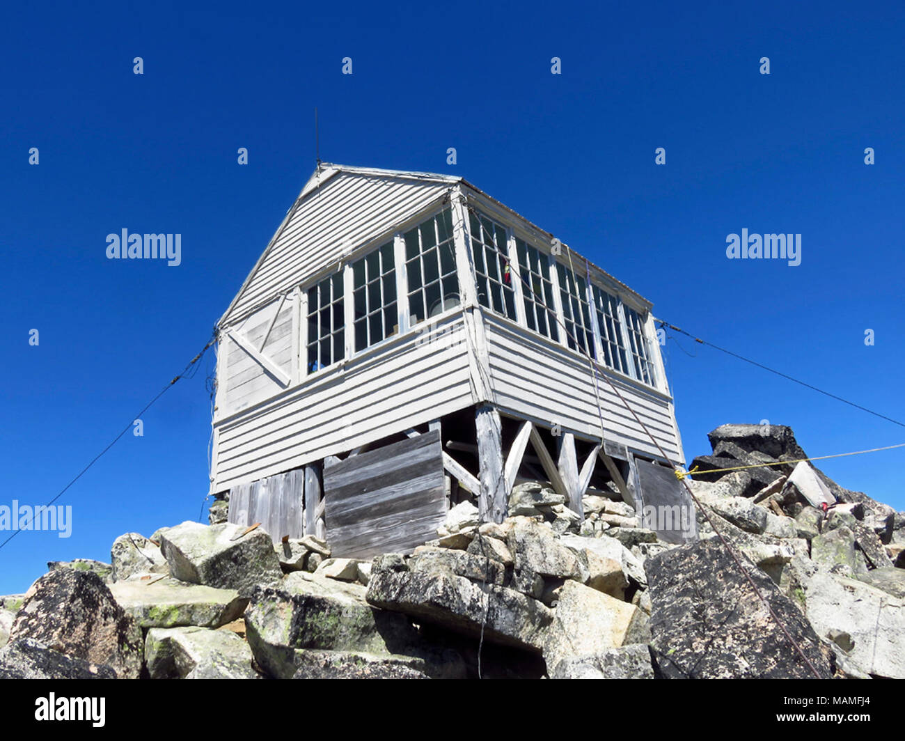 Hidden Lake Lookout at North Cascades NP in WA Stock Photo - Alamy
