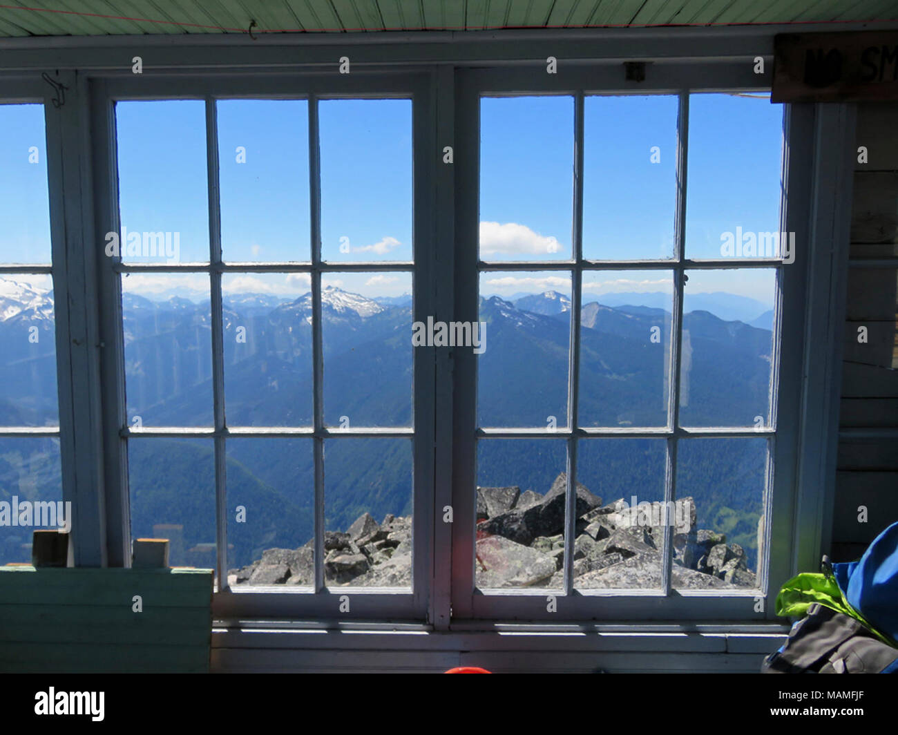 Hidden Lake Lookout at North Cascades NP in WA Stock Photo - Alamy